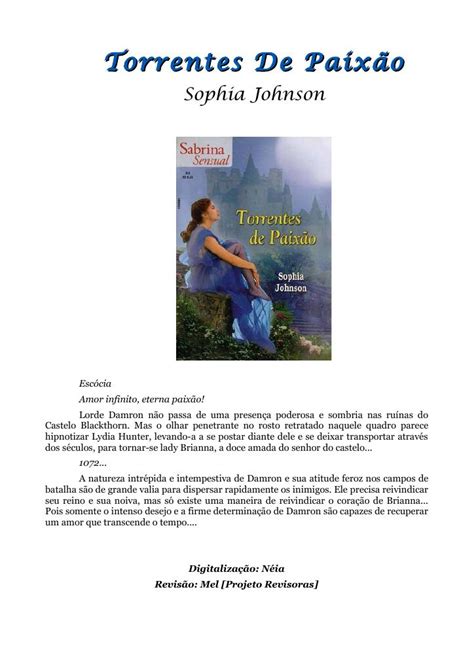 Sabrina Sensual Sophia Johnson Torrentes De Paixao Doc Powered By Box Sabrina