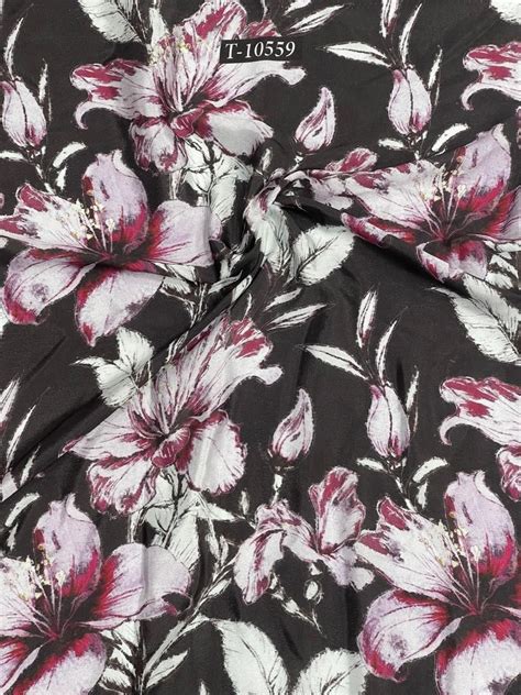 Floral Export Crepe Digital Print The Wardrobe Fabrics