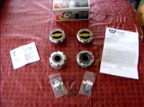 New Warn Manual Locking Hubs Youtube