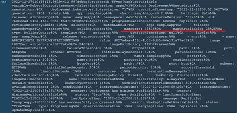 Is Replaced To 25 In Output Variable For The Kubernetes1 · Issue