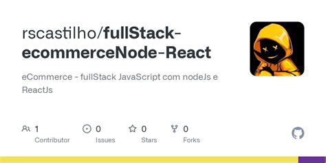 Github Rscastilhofullstack Ecommercenode React Ecommerce Fullstack Javascript Com Nodejs E