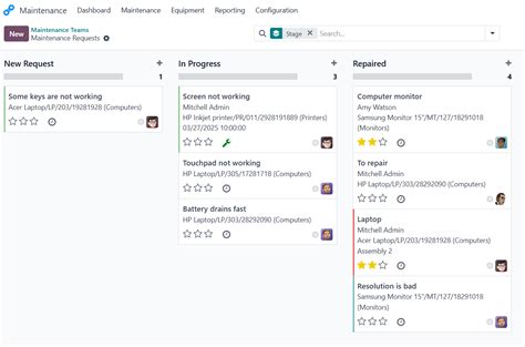 Odoo Maintenance Erp Odoo Apps Captivea