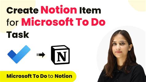 Integrating Microsoft To Do With Notion Using Pabbly Connect Pabbly