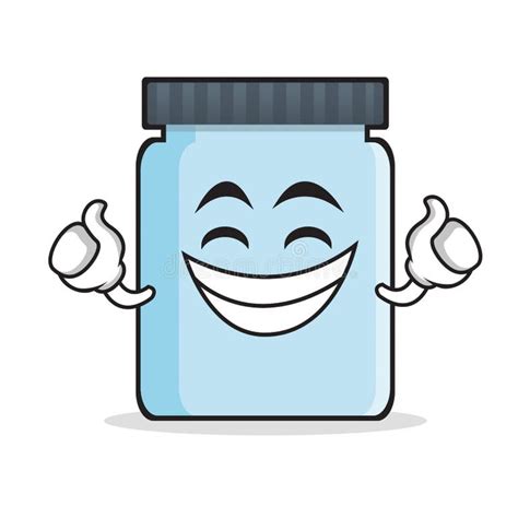 Proud Jar Character Cartoon Style Stock Illustrations 2 Proud Jar