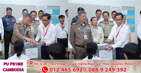 អភិបាលខេត្តកណ្ដាល លើកទឹកចិត្តដល់សិស្សានុសិស្សទាំងអស់ដែលជាបេក្ខជនប្រឡង