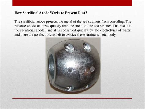 PPT Reliance Anodes To Save Your Sea Strainers From Rust PowerPoint Presentation ID 11044646
