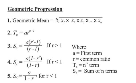 Arithmetic And Geometric Progression Pyq