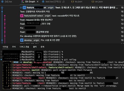 Git Flow 전략 에러 Git Command