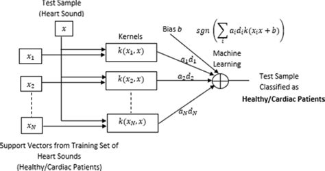 Svm Classification Used To Classify The Recorded Heart Sounds As