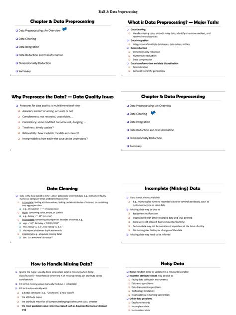 Konsep Data Mining Data Preprocessing Pdf