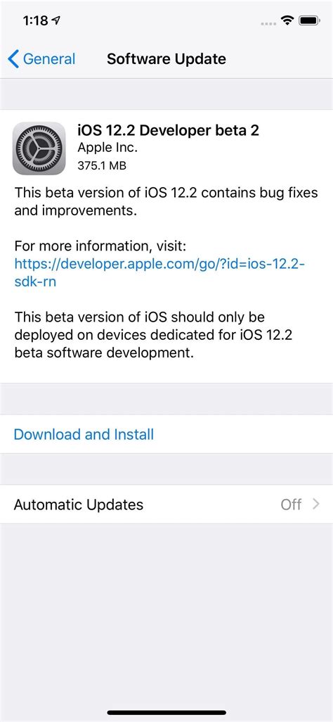 Apple Just Released Ios 12 2 Beta 2 For Iphone To Developers Includes Four New Animoji « Ios