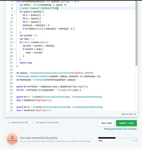 Hackerrank Is Swift Slow Rswift