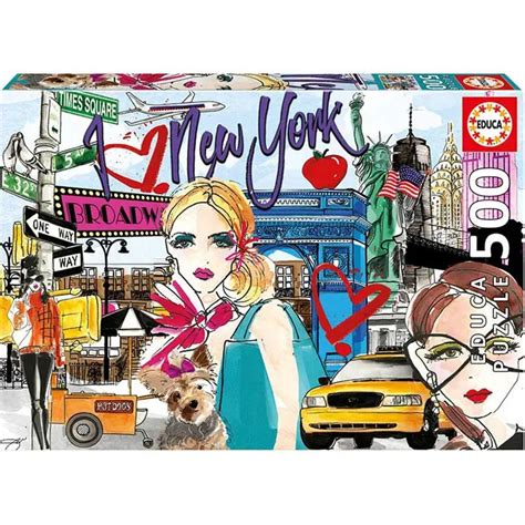 Comprar Educa Puzzle Llévame A Nueva York De 500 Piezas 17649