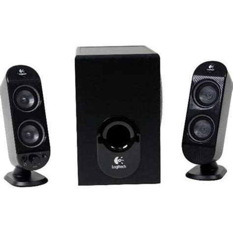 Logitech X Speakers Black Back Market