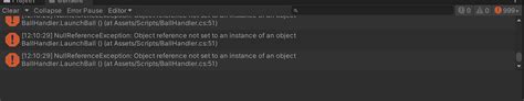 Unassignedreferenceexception Error Unity Engine Unity Discussions
