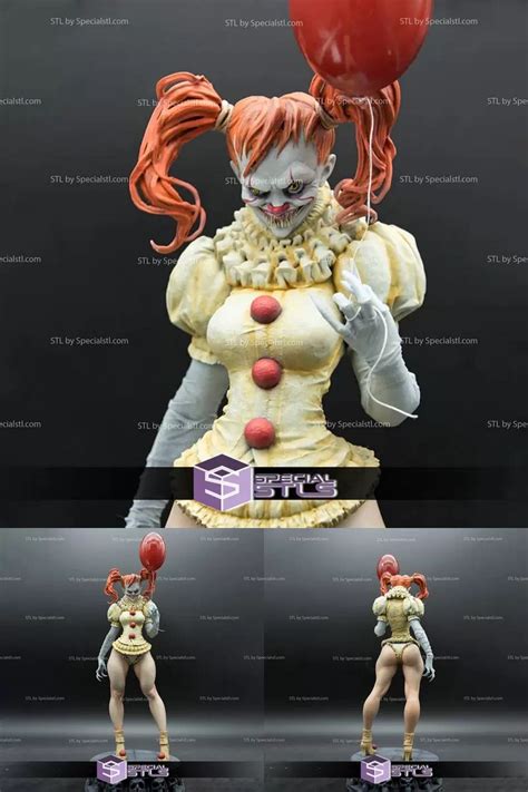 Pennywise Girl 3d Print Model Free High Quality Models For Your Projects Assetsfree”