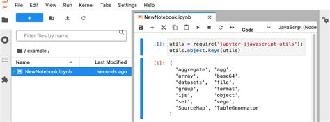 tutorial how to use jupyter ijavascript utils