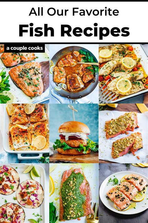 25 Easy Fish Recipes A Couple Cooks
