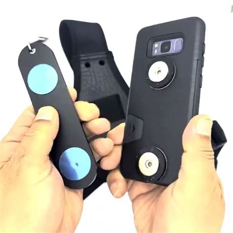 하이셀 깨짐방지 양방향 자석거치대 자동 회전 부착영상 Youtube