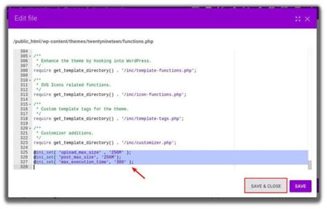 Hướng dẫn sửa lỗi 413 Request Entity Too Large trong Wordpress