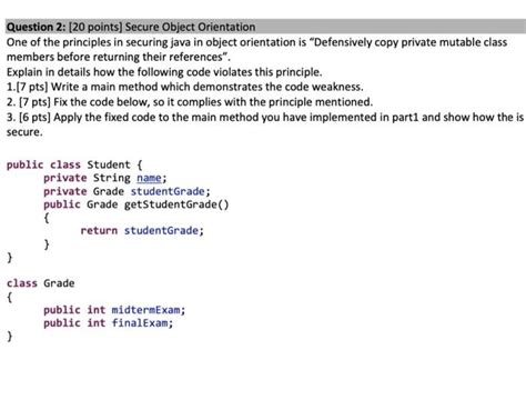Solved Question 4 20 Points Testing Java Code Scenario