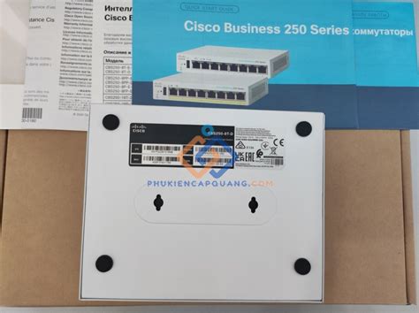 Thiết bị chuyển mạch Cisco CBS250 8T D EU Chính hãng Giá tốt