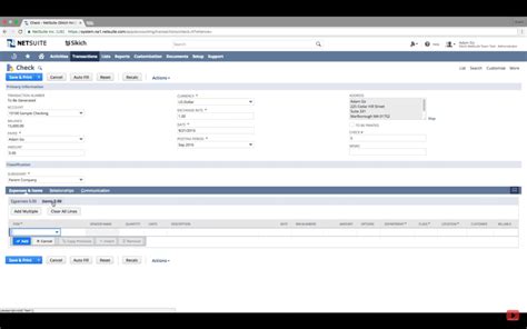 How To Write Checks In NetSuite Sikich Tech