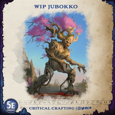 Wip Wednesday The Jubokko Rcriticalcrafting