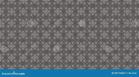 Seamless Repeatable Abstract Geometric Pattern Ornamental Tile Texture Stock Illustration