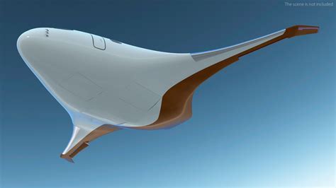 Ecological Aircraft Blended Wing Body Rigged 3d Model 199 Max Free3d