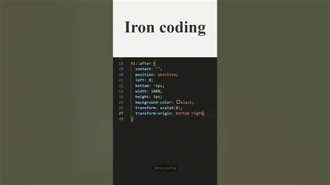 Underline Animation With Css Quick And Easy Tutorial Youtube