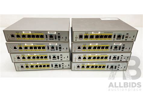 Assorted Lot Of Cisco 860 Series Lot 1526366 Allbids