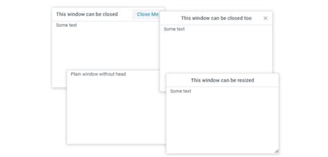 Javascript Window And Popup Widgets For Web App Developers I Webix