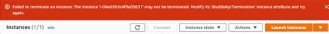 How To Protect EC Instance From Accidental Termination Delete