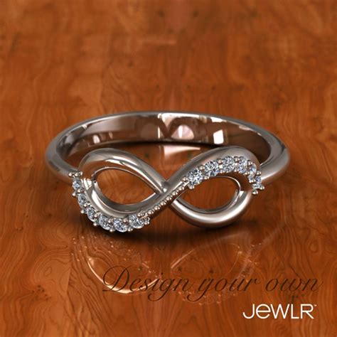 Infinity Ring Stylish Jewelry Simple Necklace Designs Rose Gold