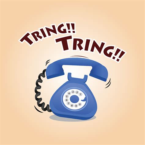 Ringing Telephone Premium Vector Illustration 10443973 Vector Art At Vecteezy