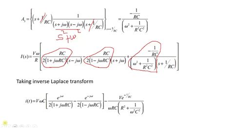 8transient Analysis Response Of Series Rc Circuit With Sinusoidal Input Voltage Youtube