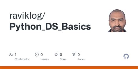 Pythondsbasicsbasicsdsipynb At Main · Raviklogpythondsbasics · Github