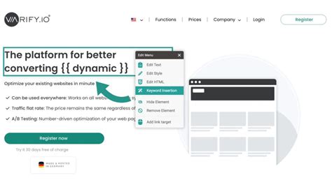 Varify® Functions Ab Testing Platform