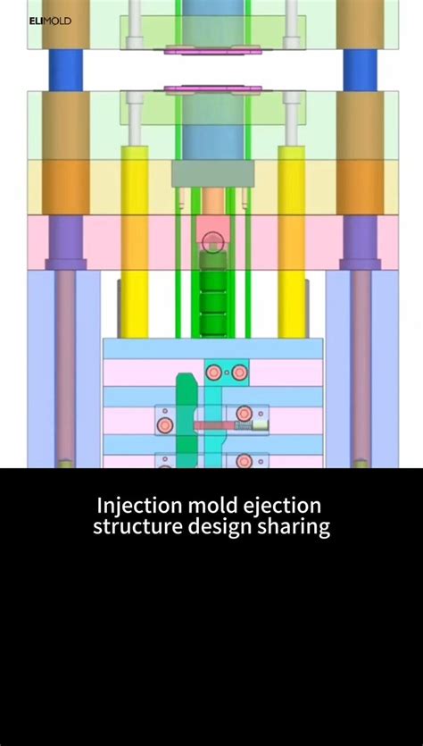 Injection Mold Ejection Structure Design Demonstration Video