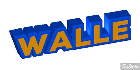 Wall·e Movie Animated  Logo Designs