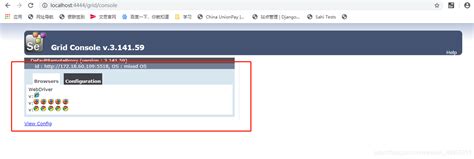 Selenium之grid安装介绍以及node节点注册selenium Grid 注册 Csdn博客