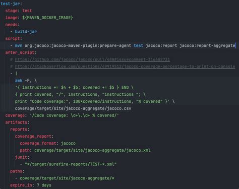 Unable To See Test Coverage Visualisation On New Code With Report In Jacoco Format Gitlab Ci