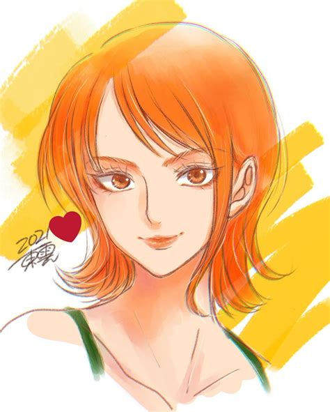 Nami One Piece Drawn By Shinonome7566ani Danbooru