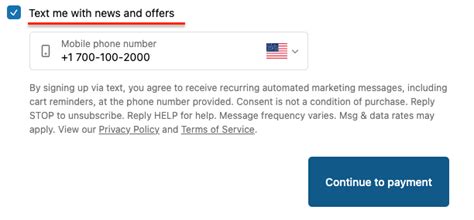 Shopify Sms Opt In Consent Sinch Messagemedia