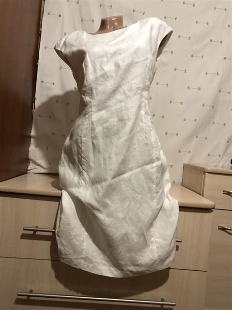 Лляне плаття — ціна 280 грн у каталозі Сукні міді Купити жіночі речі за доступною ціною на Шафі