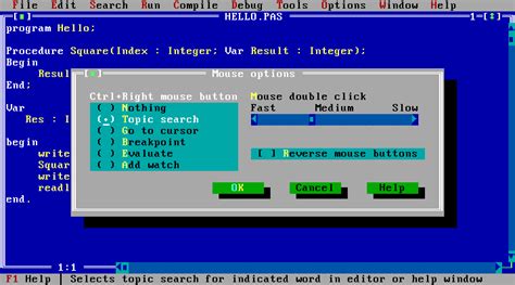 Ui Museum Turbo Pascal 71