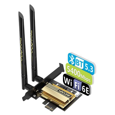 Used Wifi 6e Pcie Network Card Ax5400m Tri Band Ax210 Wireless Adapter Bluetooth 5 3 Ubb Threads