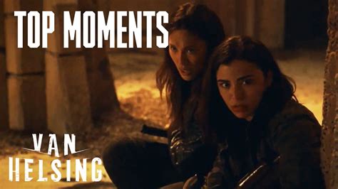 Van Helsing Jack And Ivory Fight Michaela Season 4 Episode 11