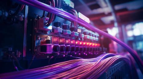 Premium Ai Image A Photo Of A Fiber Optic Cable Installation